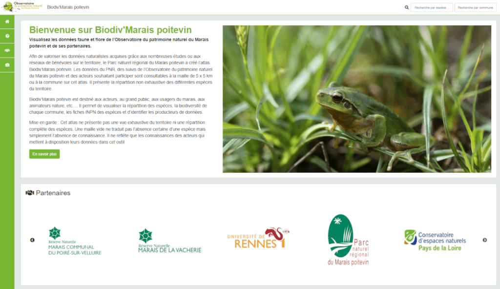 18 atlas de biodiversité sur un territoire avec GeoNature-Atlas