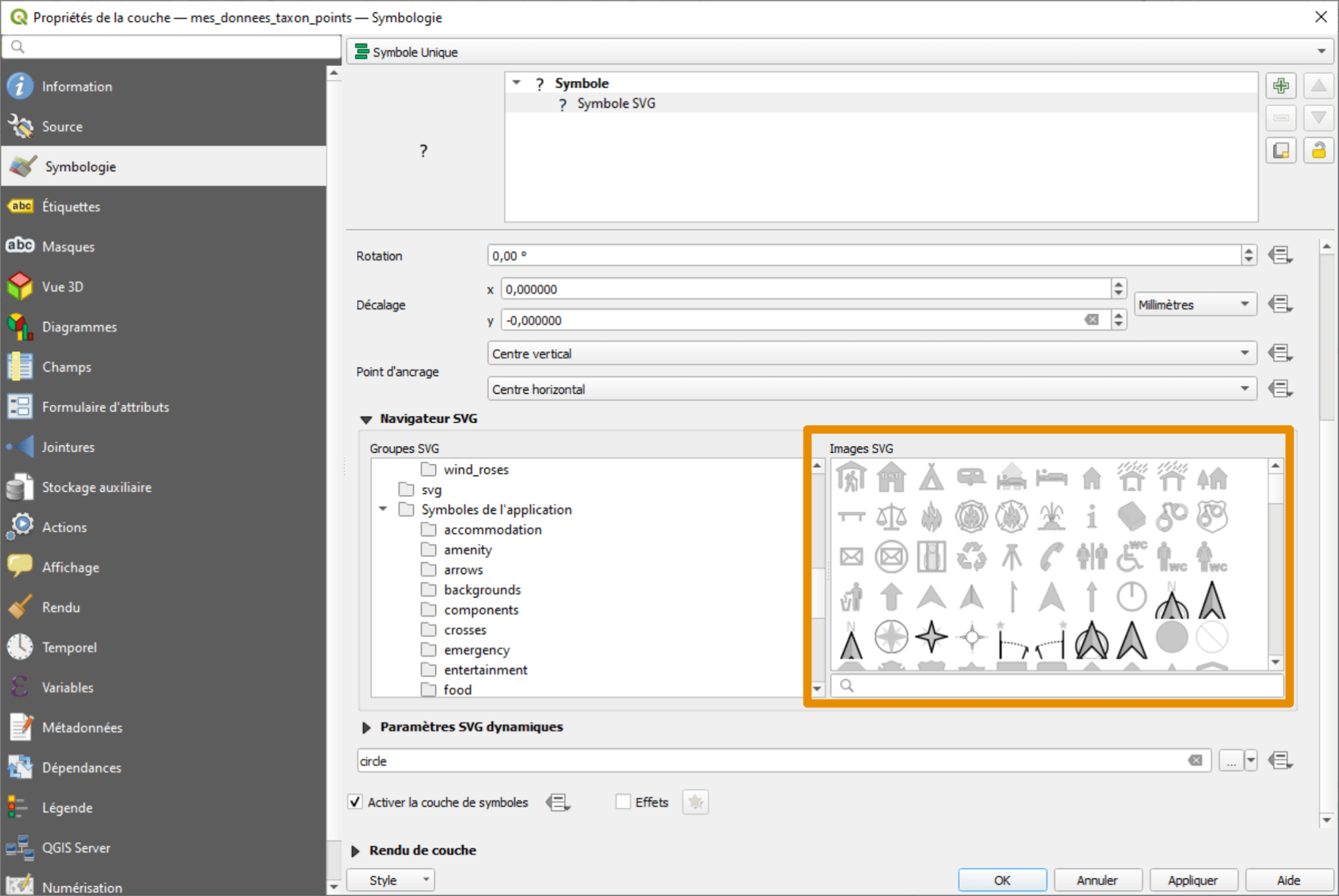 Utiliser ses propres symboles SVG dans QGIS - NaturaGIS
